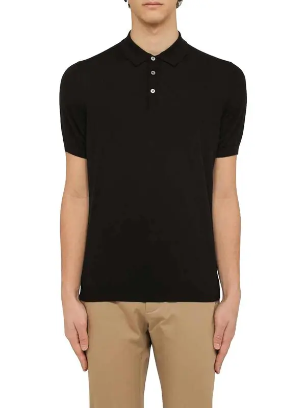 DRUMOHR Polo Shirt Colour - Black