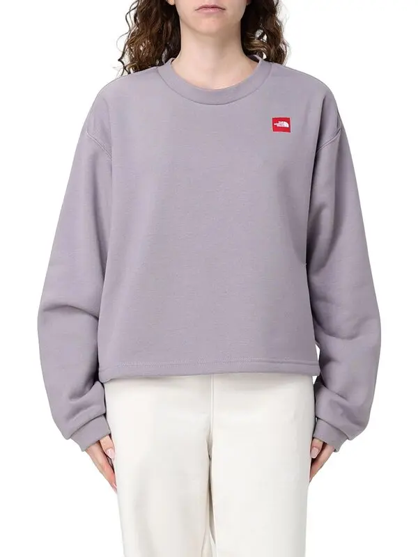 The North Face Crewneck Sweatshirt With Logo Detail - Grey