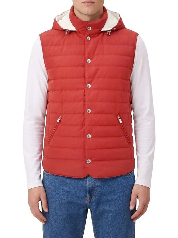 Brunello Cucinelli Waistcoat Colour - Red