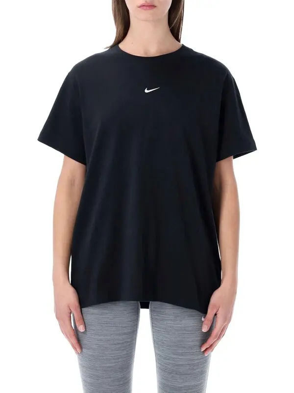 Nike Cotton T-shirt With Logo - Black