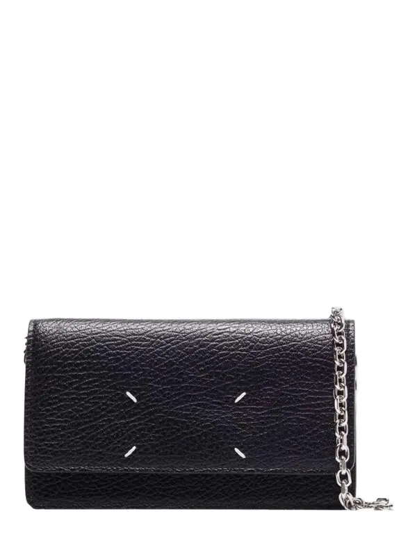 MAISON MARGIELA Leather Mini Bag - Black