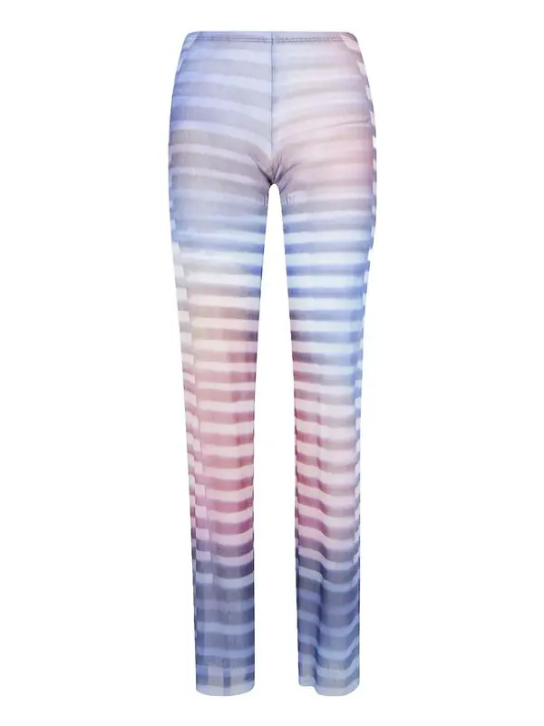 JEAN PAUL GAULTIER Striped Trousers - Indigo