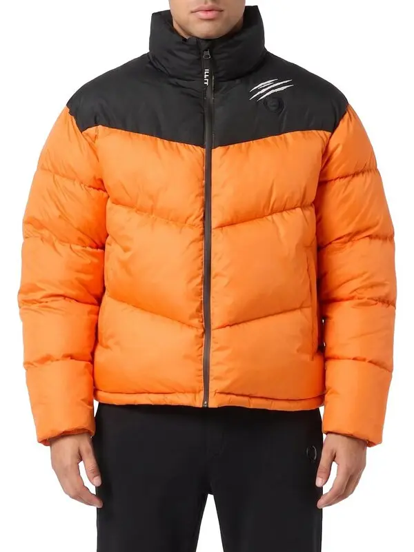 PLEIN SPORT Quilted Jacket - Orange
