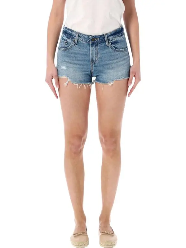 LEVI'S Cotton Denim Shorts - Blue