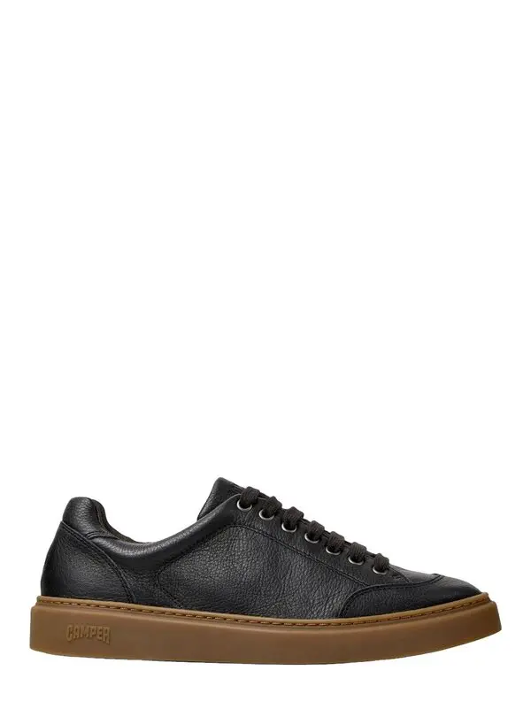 Camper Runner Twentyfive Lace-up Leather Sneakers - Black