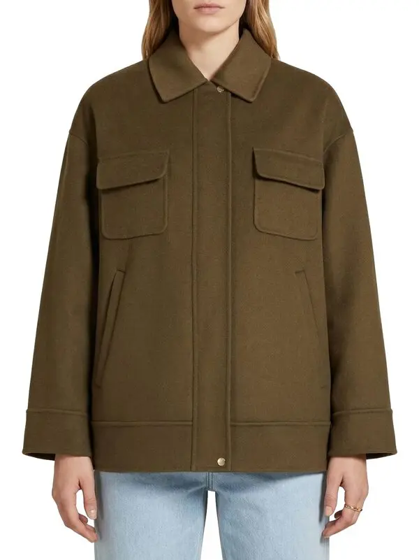 Max Mara Wool Blend Jacket - Green