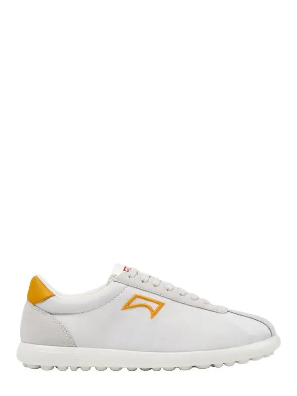 Camper Pelotas Xlf Recycled Polyester And Suede Sneakers - Grey