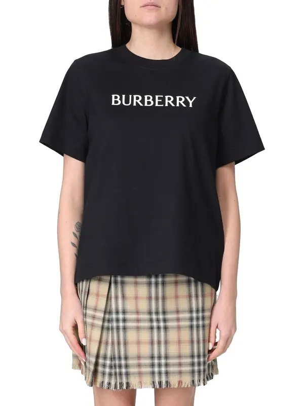 Burberry Logo T-shirt - Black