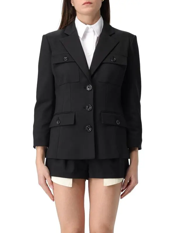 Elisabetta Franchi Jacket Colour - Black