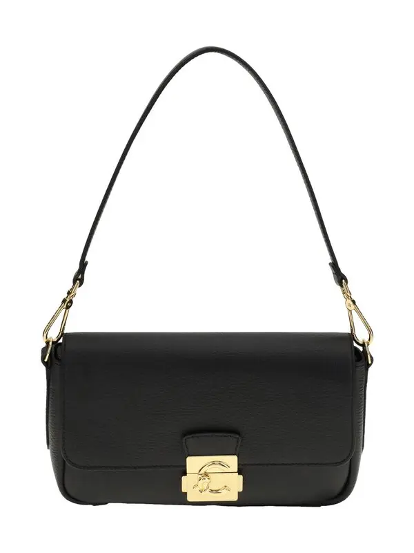 COCCINELLE Shoulder Bag With Clasp - Black