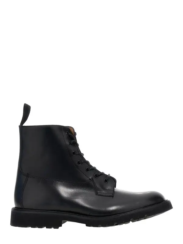 TRICKER'S Lace Up Boots - Black