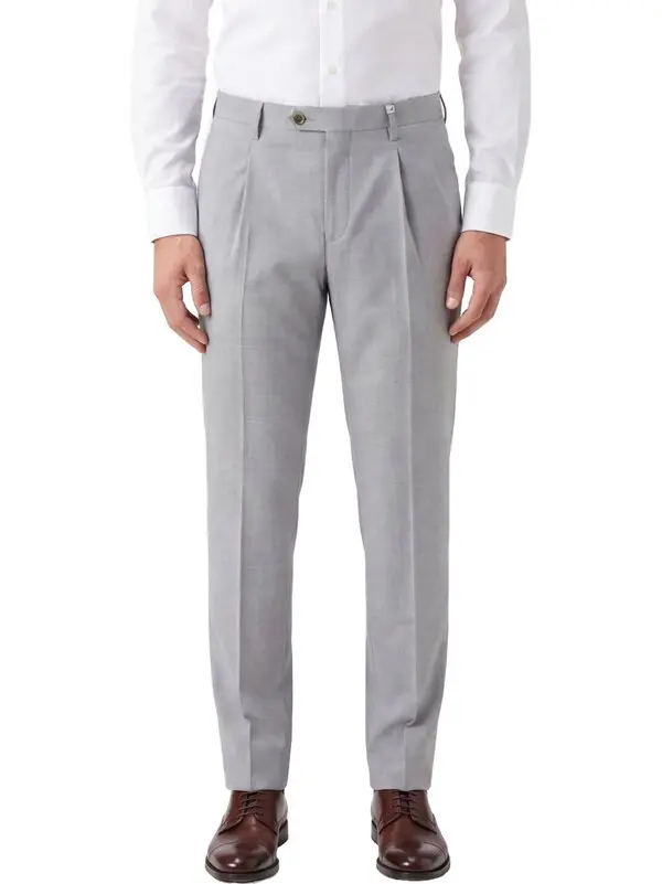 MYTHS Sartorial Wool Trousers - Grey