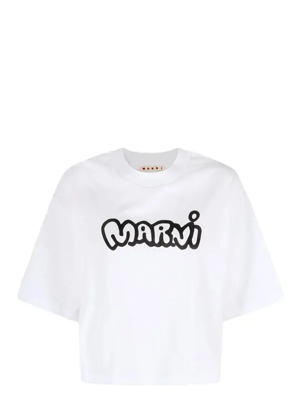 Marni Logo T-shirt - White