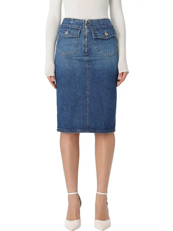 Elisabetta Franchi Denim Skirt - Blue