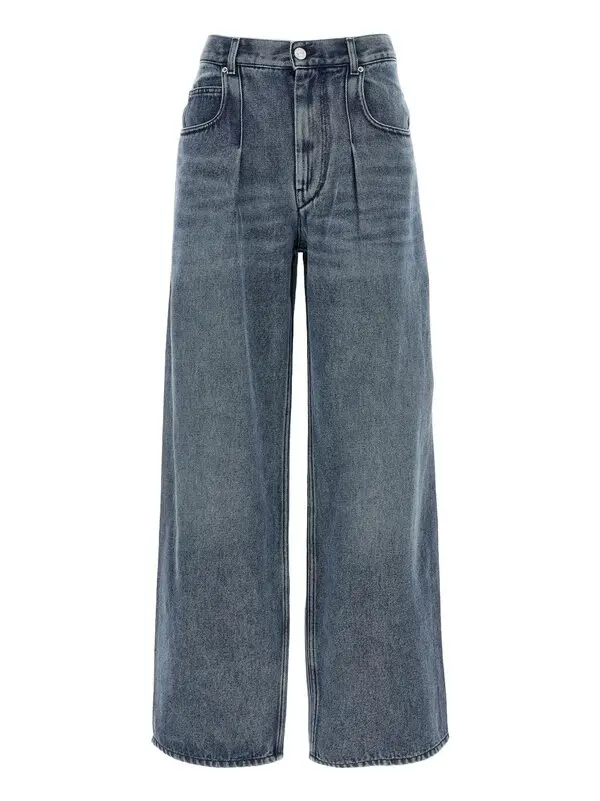 Isabel Marant Étoile Wide Leg Jeans - Blue