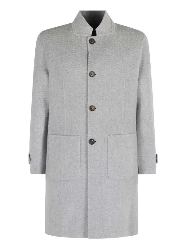 Eleventy Coat Colour - Grey
