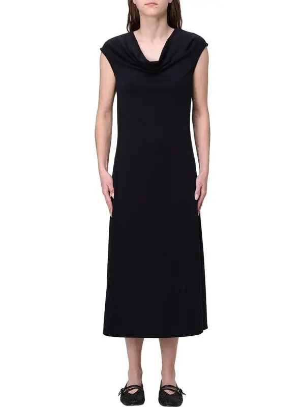 Max Mara Vetusta Midi Jersey Dress - Black