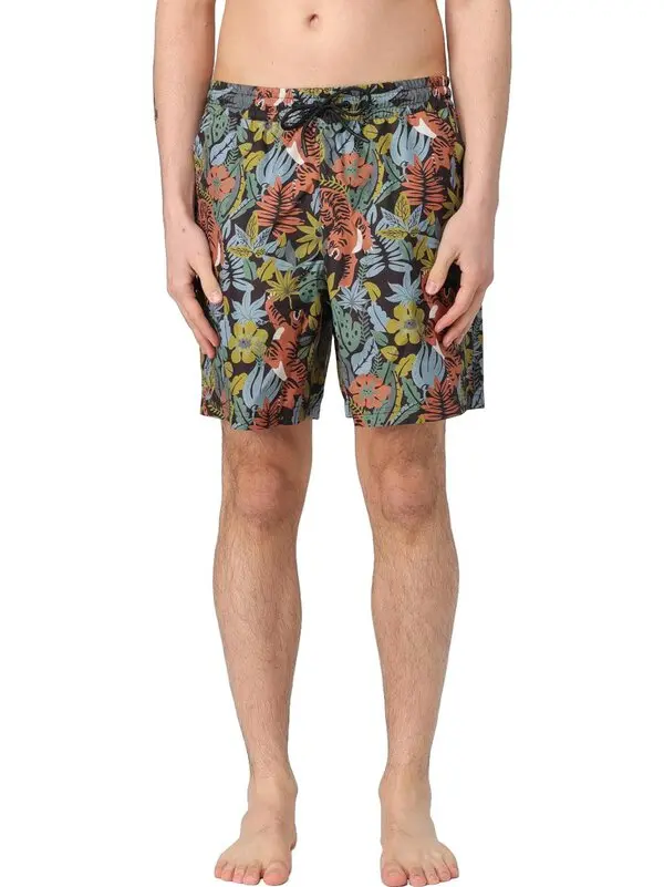 A.p.c. Tropical Print Swim Trunks - Multicolor
