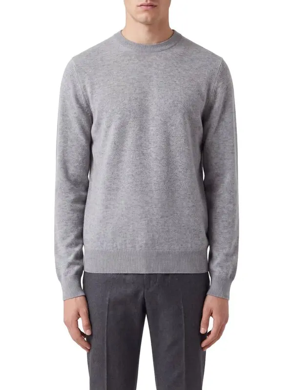 Brunello Cucinelli Crew Neck Jumper - Grey 3