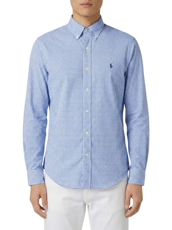 Polo Ralph Lauren Stretch Cotton Shirt - Blue 2