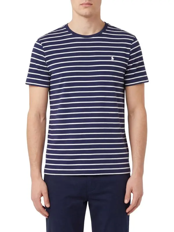 Polo Ralph Lauren Striped Cotton T-shirt - Blue