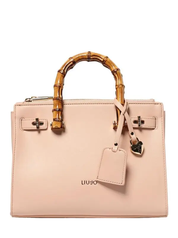 Liu Jo Bamboo Handle Handbag - Pink