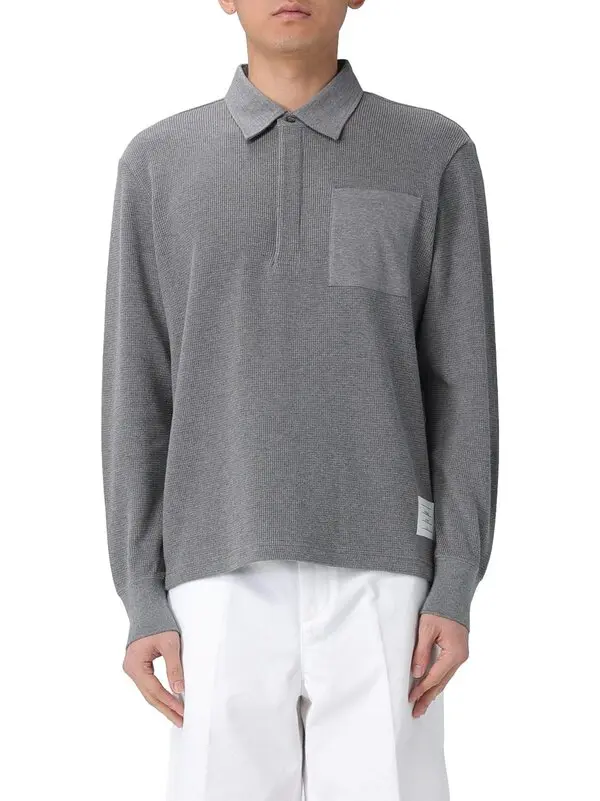 Thom Browne Polo Shirt Colour - Grey