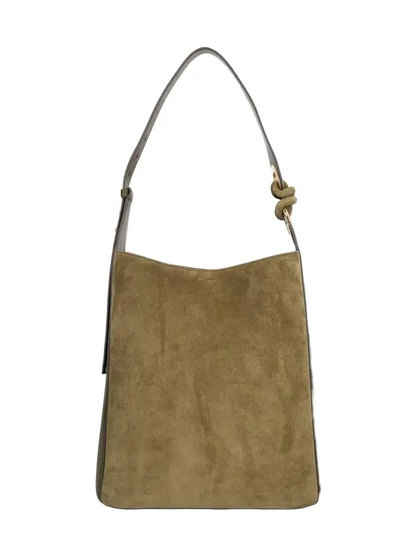 ANYA HINDMARCH Ringo Suede Bag - Green