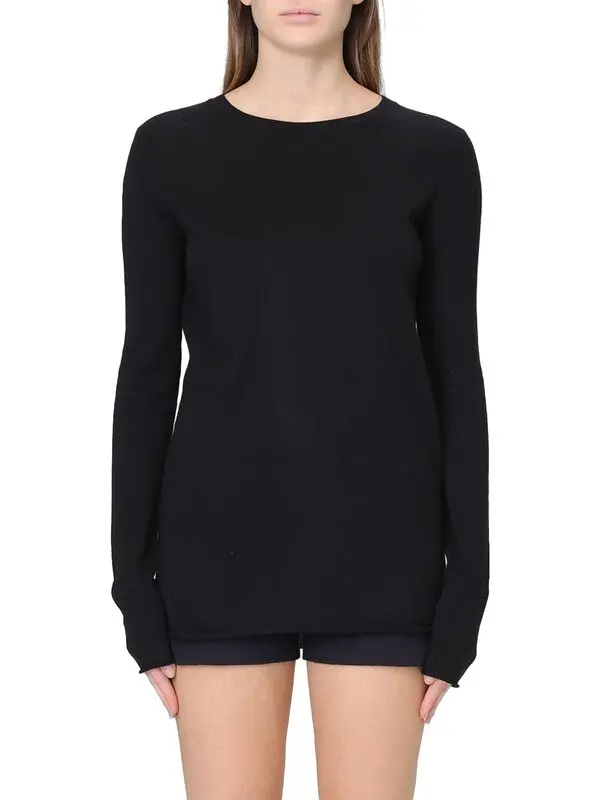 LISA YANG Crew Neck Jumper - Black