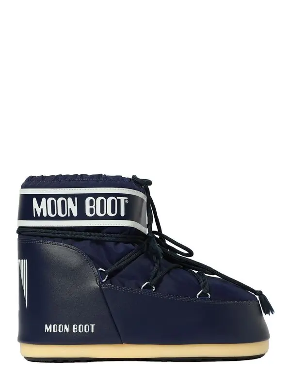 Moon Boot Lace Up Boots - Blue