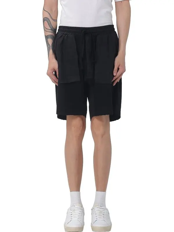 THOM KROM Linen Jogging Shorts - Black