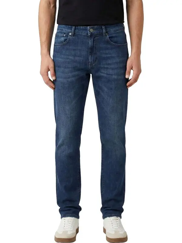 Incotex Straight Denim Jeans - Blue