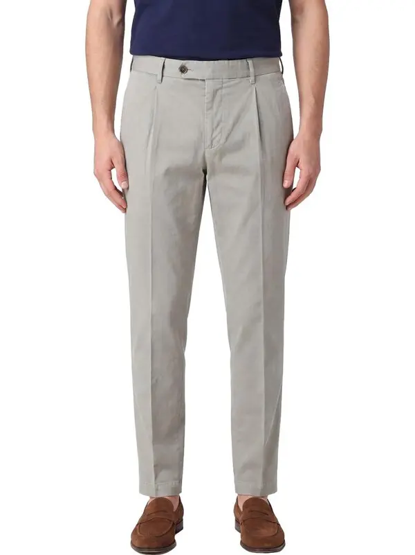 Incotex Cotton Blend Chino Trousers - Green