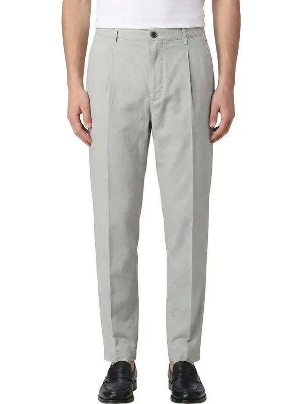 Incotex Cotton Blend Chino Trousers - Grey