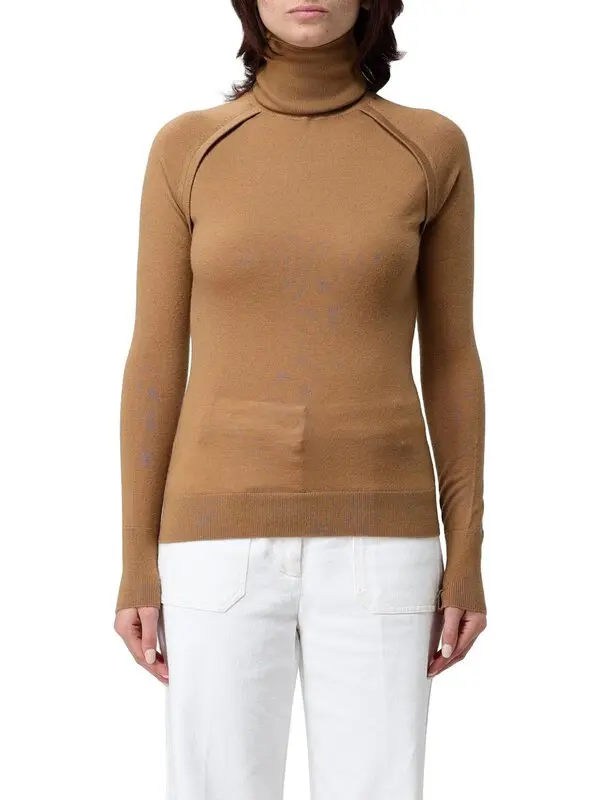 Victoria Beckham Knit Turtleneck - Beige
