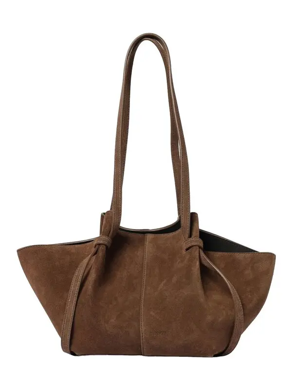 Yuzefi Mochi Leather Shoulder Bag - Dark