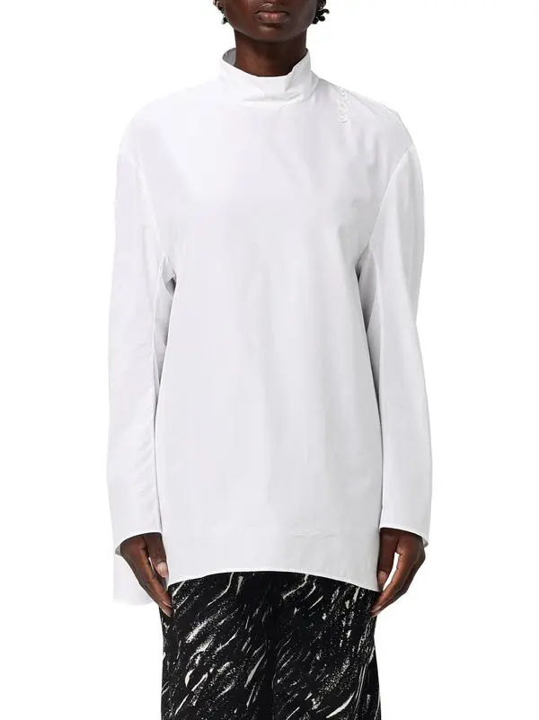 Marni High Neck Shirt - White