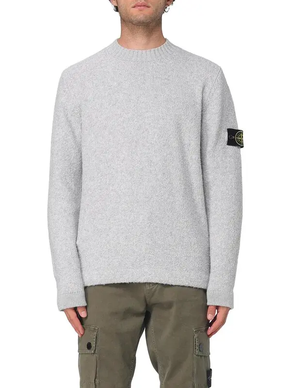 Stone Island Crew Neck Jumper - Grey