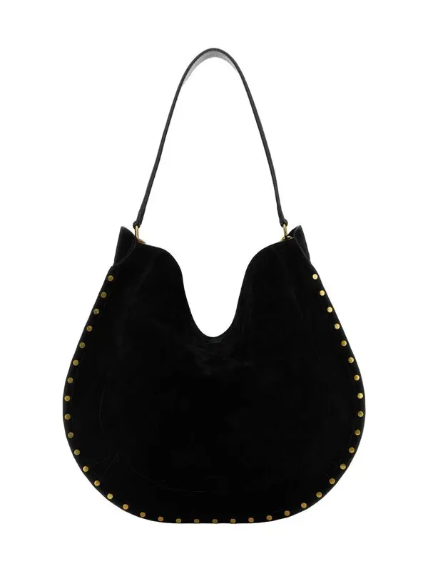 Isabel Marant Étoile Oskan Suede Hobo Bag - Black