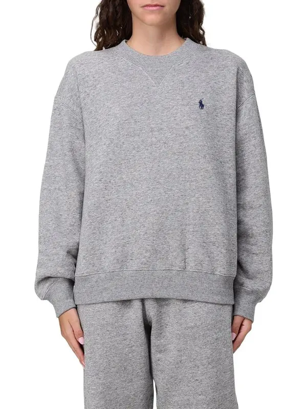 Polo Ralph Lauren Embroidered Logo Sweatshirt - Grey