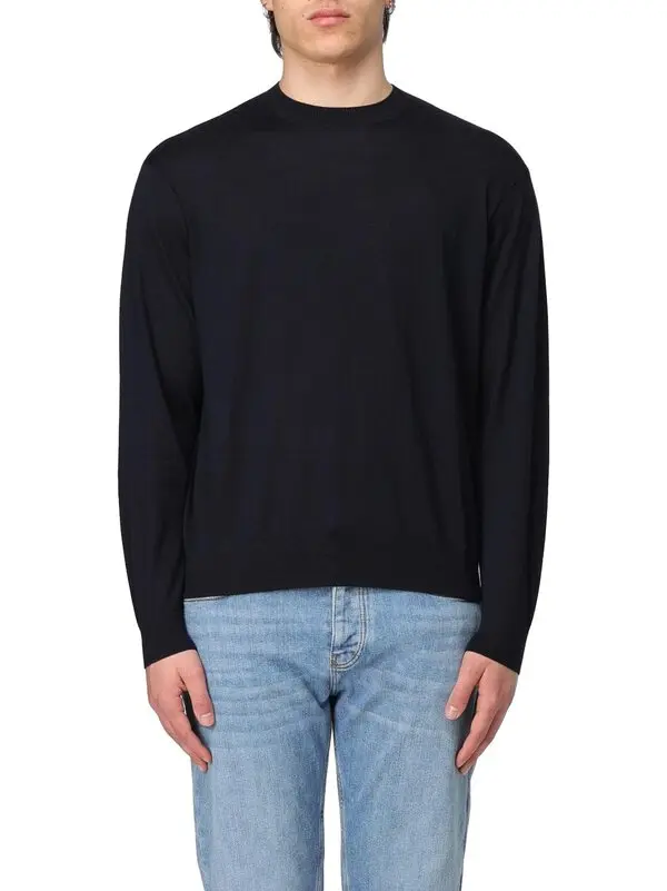 Emporio Armani Crew Neck Pullover - Blue
