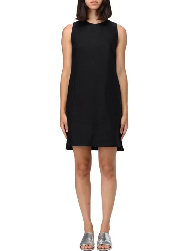 SEMICOUTURE Sleeveless Dress - Black