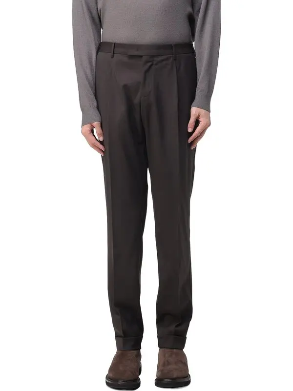 PT TORINO Tailored Trousers - Brown