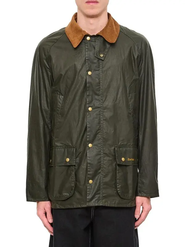 Barbour Lightweight Ashby Wax Jacket - Olive