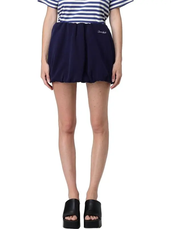 DUNST Pencil Miniskirt - Blue