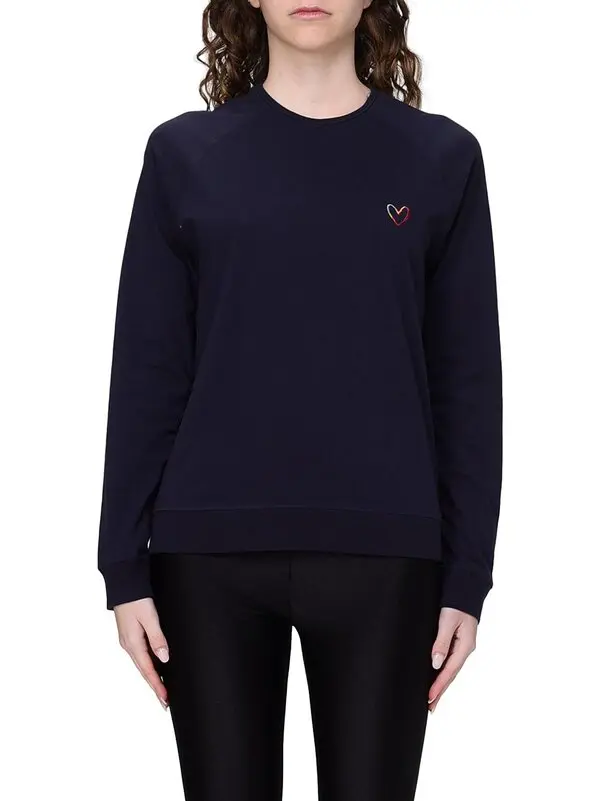 Paul Smith Embroidered Heart Sweatshirt - Blue