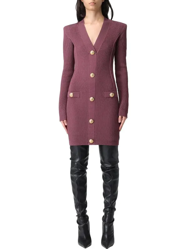 Balmain Dress Colour - Violet