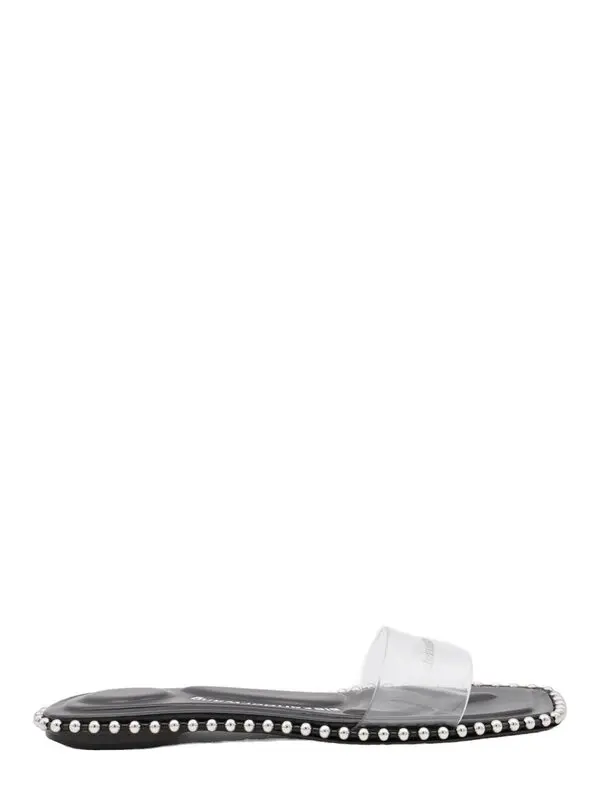 Alexander Wang Studded Slides - Black