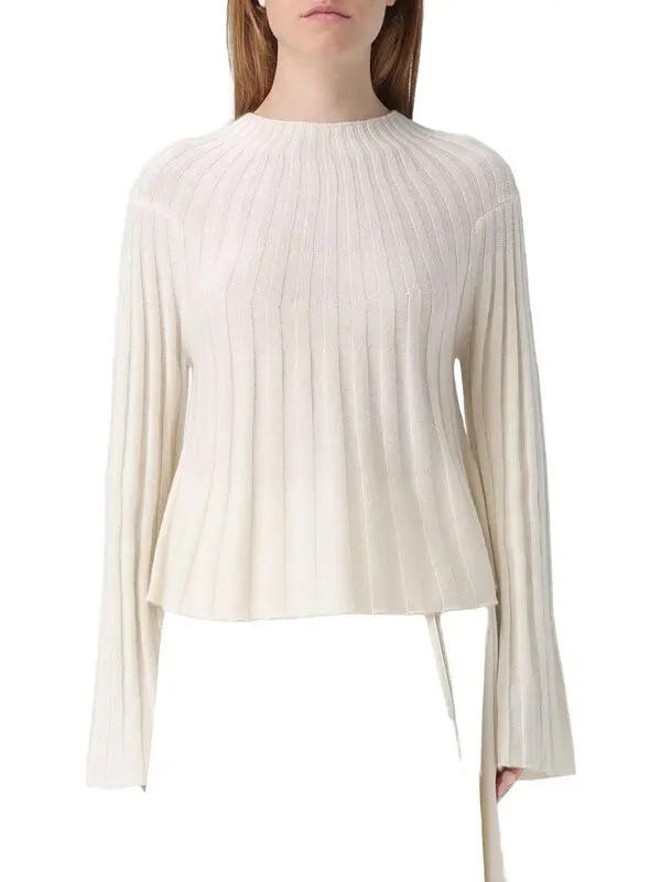 LOU LOU STUDIO Ribbed Knit Pullover - Ivory