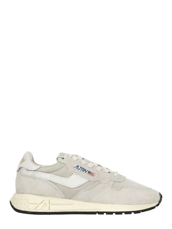 AUTRY Reelwind Suede And Nylon Sneakers - Grey